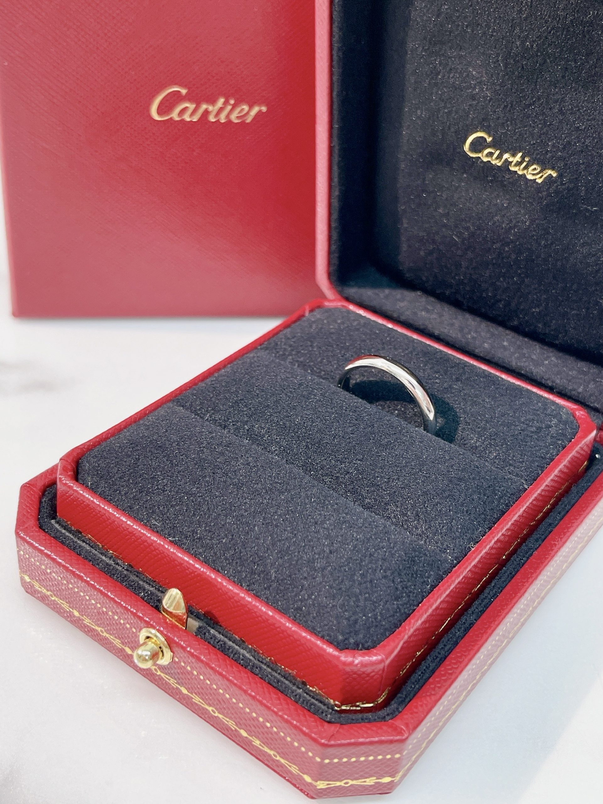 CARTIER 1895 WEDDING RING - AHLi - Melbourne Second-Hand Luxury