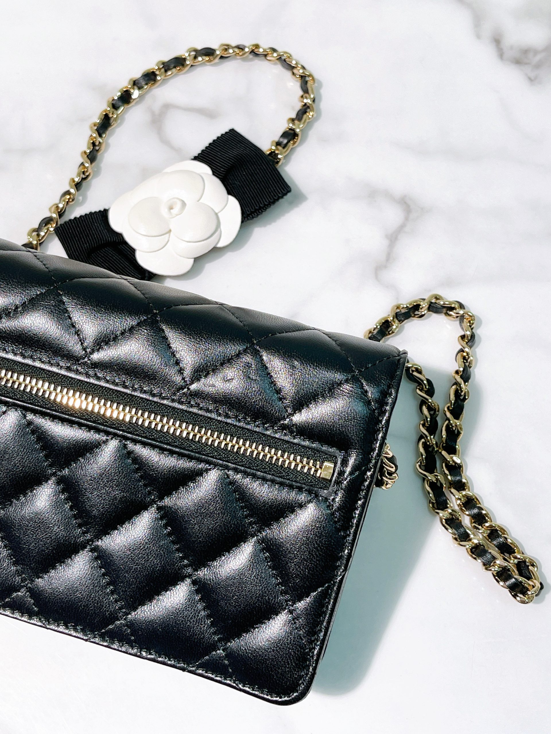 CHANEL MINI WOC, Black/Gold - AHLi - Melbourne Second-Hand Luxury