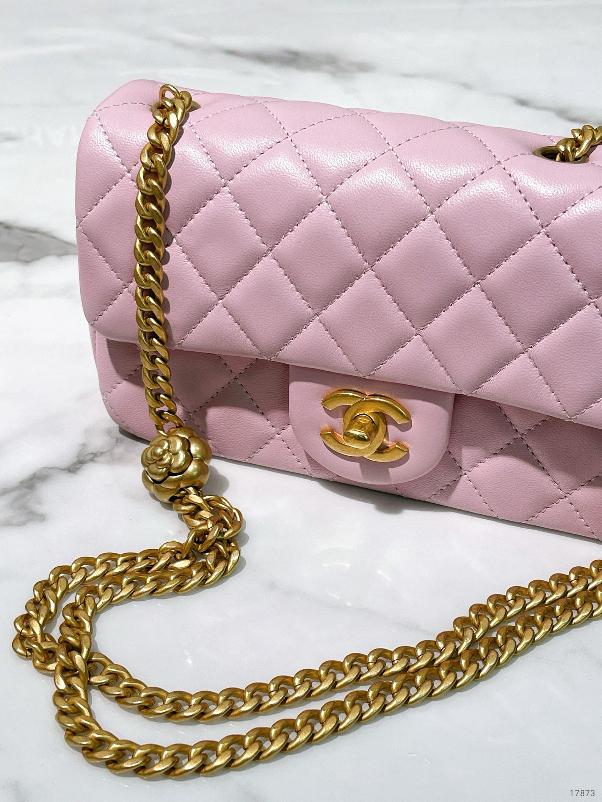 CHANEL 25P MINI FLAP, Pink/Gold - AHLi - Melbourne Second-Hand Luxury